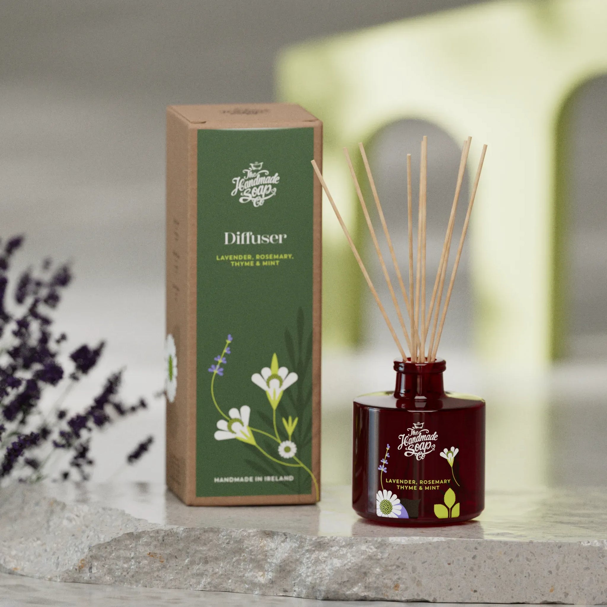 Reed Diffuser - with Lavender Essential Oils